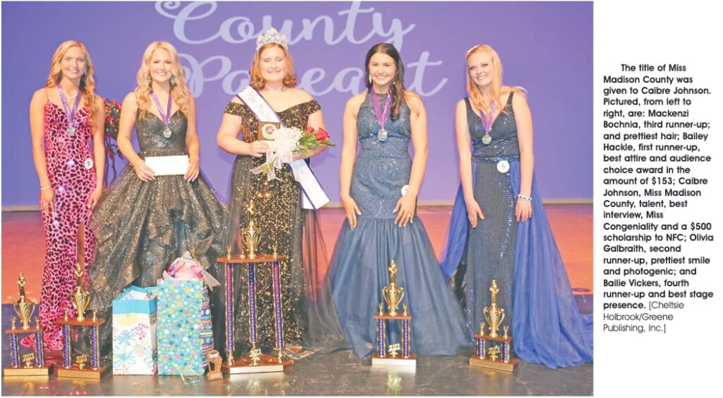 Johnson, Williamson crowned Miss and Teen Miss Madison County
