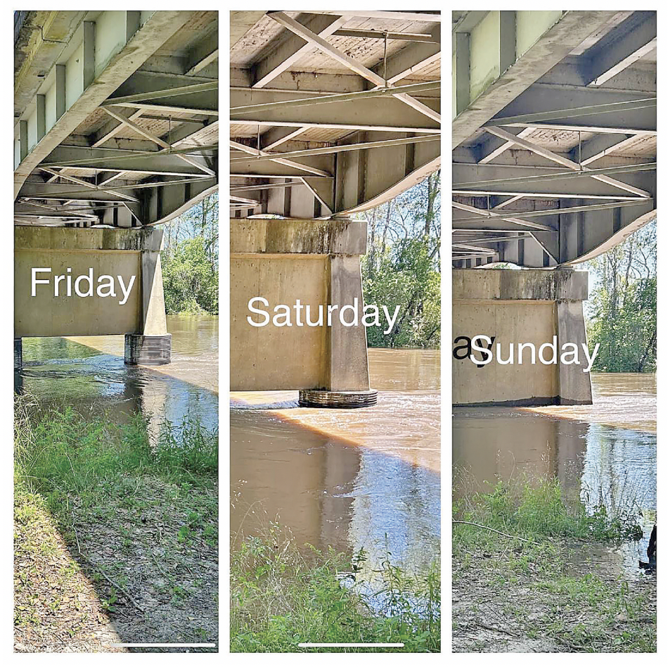 Area flooding brings warning