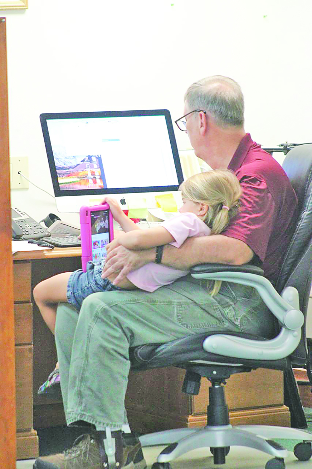 From the Sunny Side: A “Mr. Rick” day – I promise I really was working