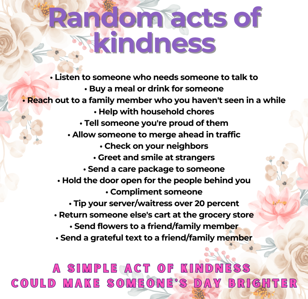 Be kind and show thanks this November