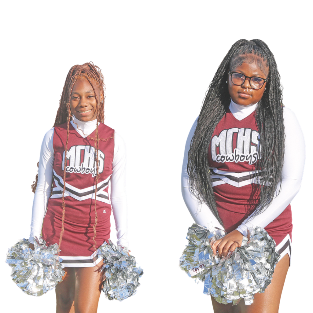 Cheerleader Spotlights: Janiecia Davis & Ta’Jaria Demps