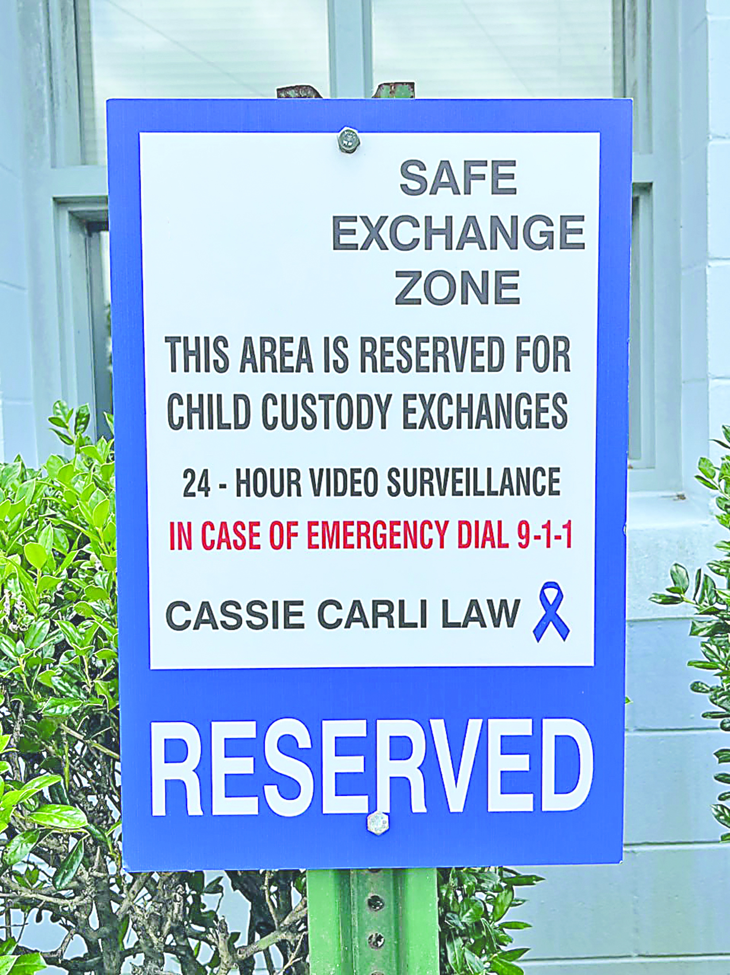 Madison County provides safe child exchange zones
