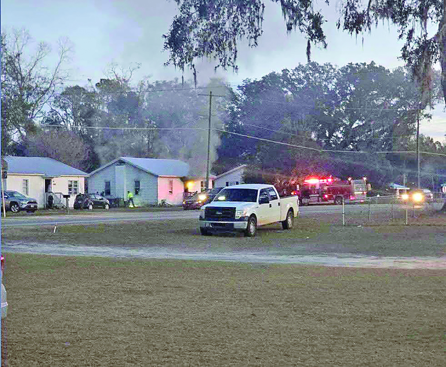 House catches on fire in Pinetta
