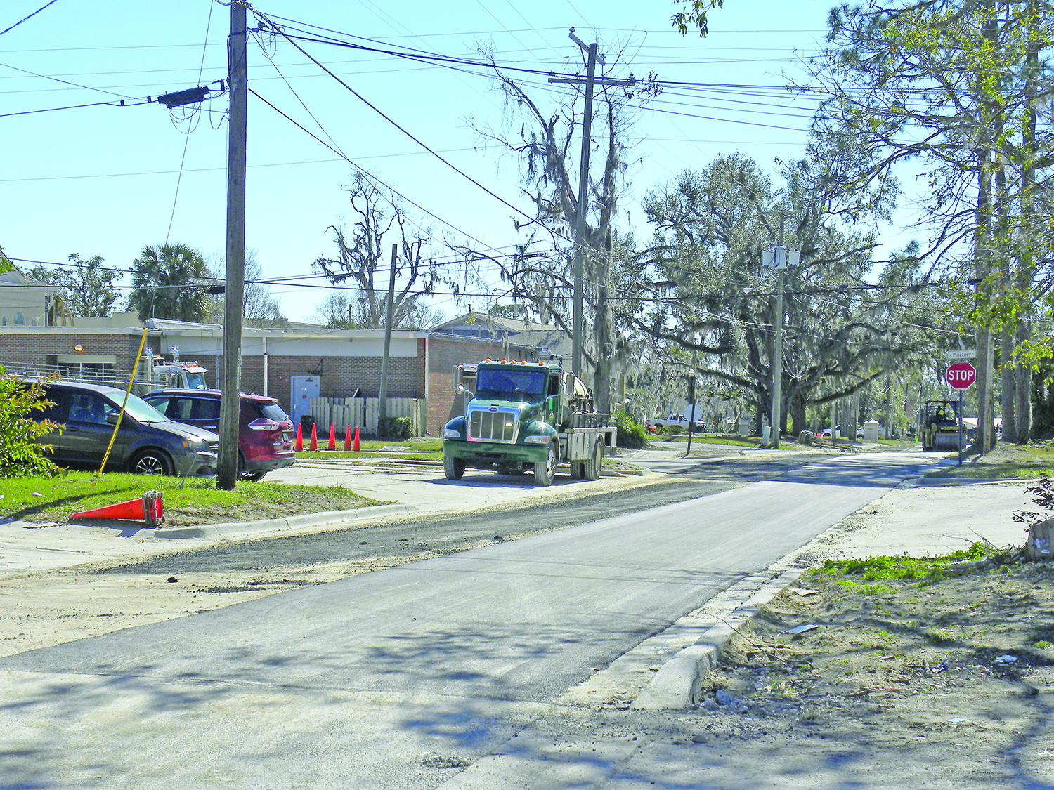 Paving projects near completion