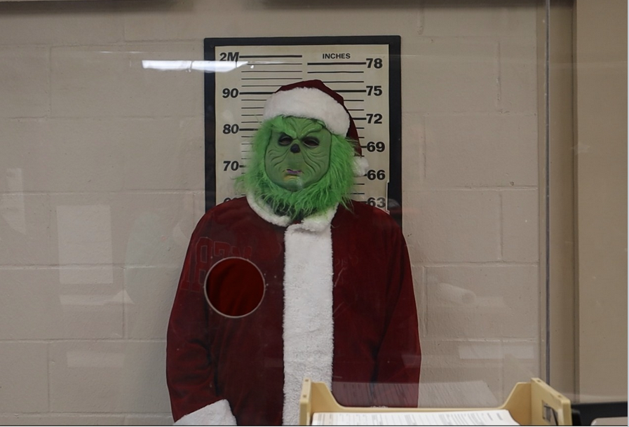 Grinch mug shot