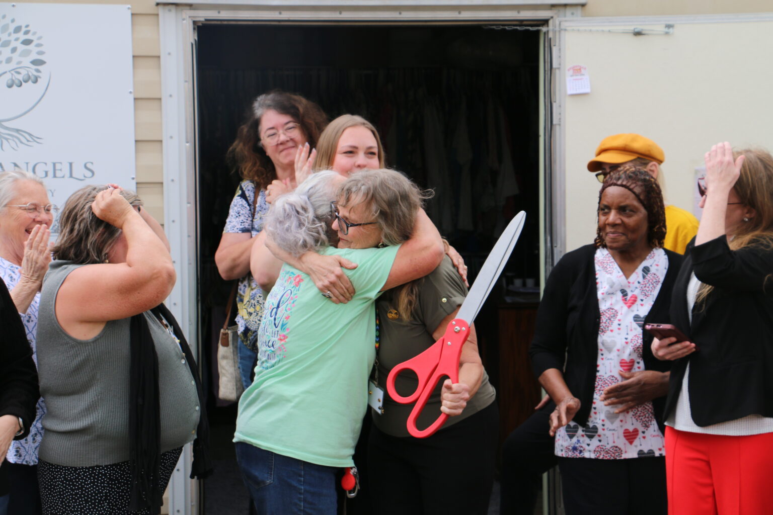 “When God says yes”: Earth Angels celebrate Silver Angel Shed grand opening
