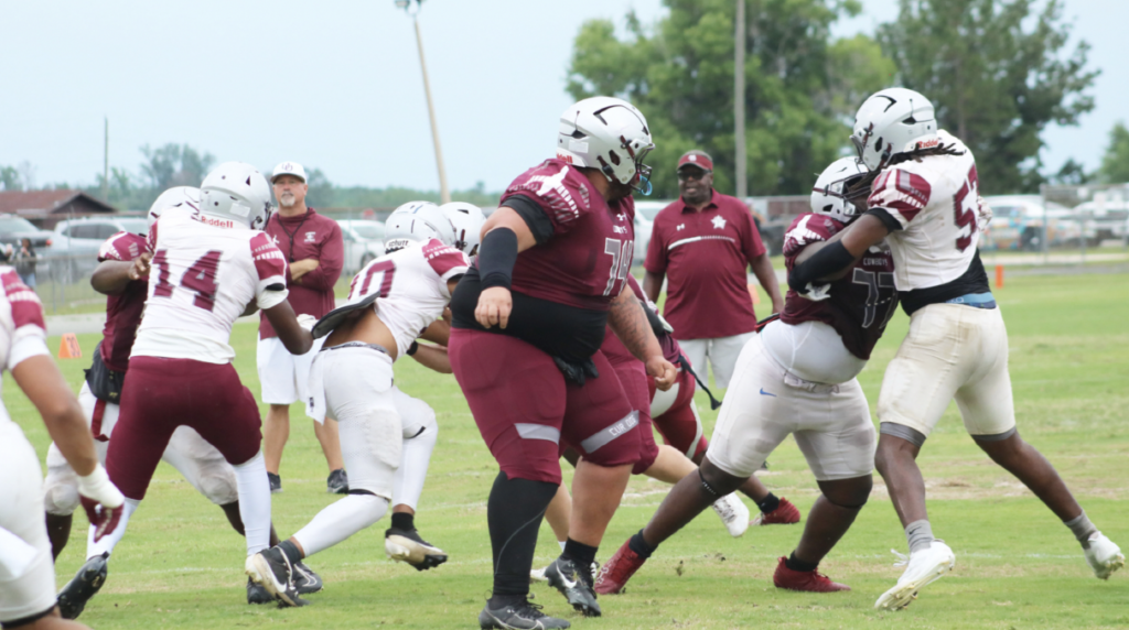 Cowboys hold Maroon and Silver game